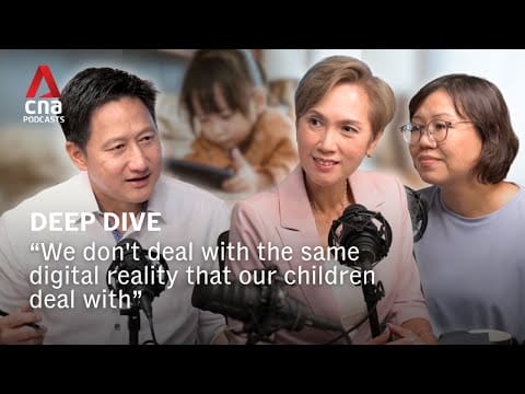 Video: How to parent when screens are everywhere? | Deep Dive (ft Minister Josephine Teo, parent ...