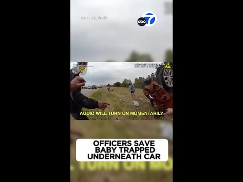 Video Baby Pulled From Underneath Car In Dramatic Rescue