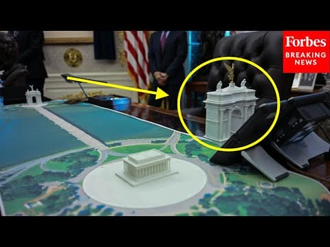 Video: Trump Teases Apparently Huge Triumphal Arch Across From Lincoln ...