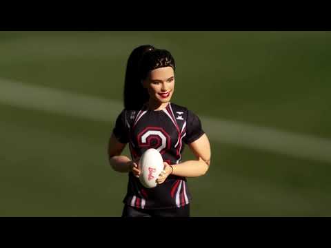 Video: Rugby's Ilona Maher and Ellie Kildunne meet their Barbies | REUTERS