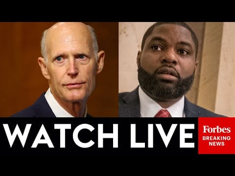 Video: WATCH LIVE: Rick Scott And Byron Donalds Hold Press Briefing On Arctic Frost Probe